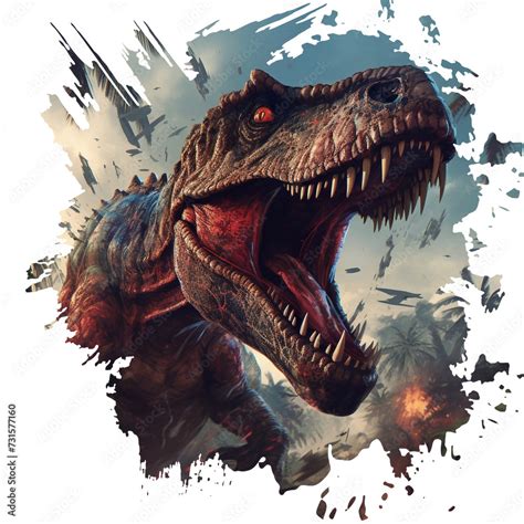 Jurassic World Jurassic Park Dinosaur With An Open Mouth