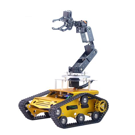 Xiao R Avatar Raspberry Pi 3b Diy 6dof Metal Rc Robot Arm Car