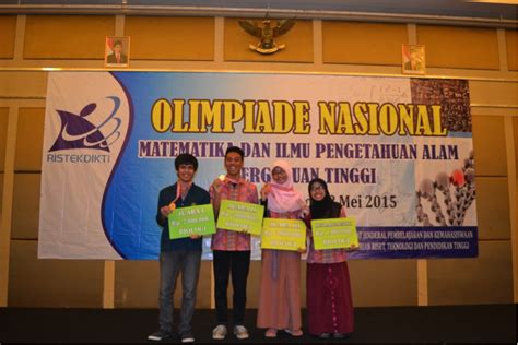 Tim Biologi SITH ITB Raih Juara Di ON MIPA PT 2015 Program Studi