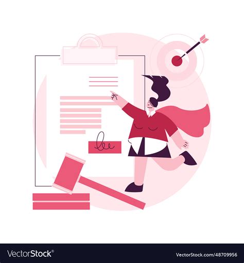 Emancipation Abstract Concept Royalty Free Vector Image