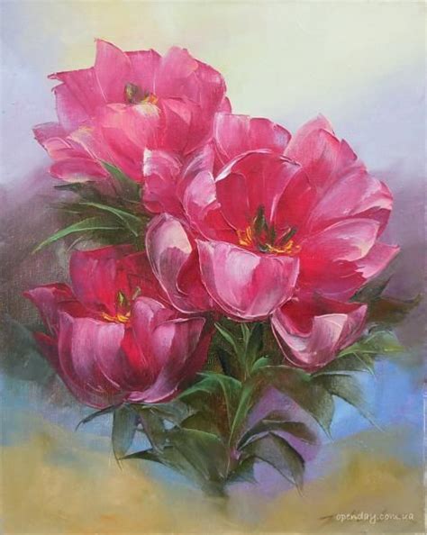 Картина «Квіти 100410 Imagens De Arte Arte Cores