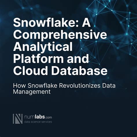 Snowflake Datamanagement Analytics Cloudcomputing Numlabs