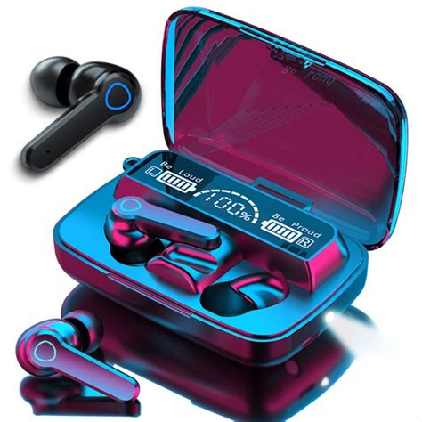 M19 Earbuds Tws Headset Touch Control Wireless Bluetooth 51 With