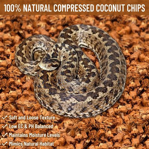 Riare 10lb Coconut Chip Substrate 72 Quart Coconut Fiber Bedding For