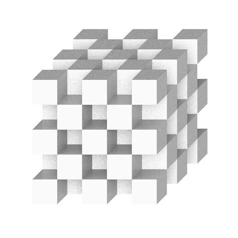 Cube Sponge Study In Architecture And Design