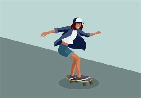 Hipster Girl Vector Illustration Svg Eps Uidownload