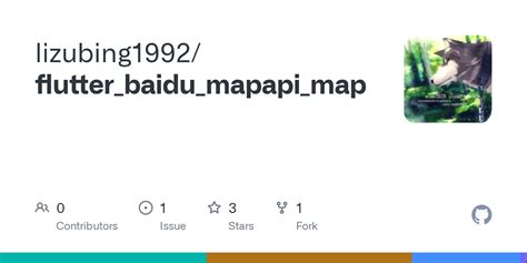 Github Lizubing Flutter Baidu Mapapi Map