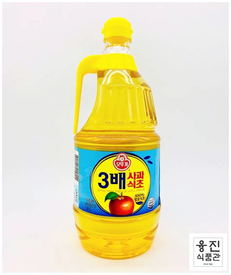 오뚜기 3배 사과식초 18l 업소용 대용량 식초 최저가 사업자 식자재 식봄