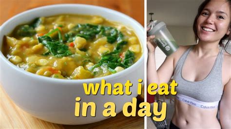 What I Eat In A Day Healthy Vegan Recipes Youtube