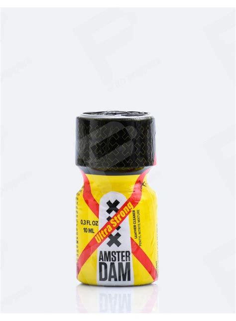 Amsterdam Ultra Strong Xxx Poppers 10ml Pentyl Nitrite
