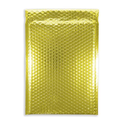 450mm X 324mm Metallic Gloss Padded Envelopes C3 Glamour Gold The