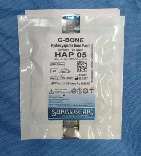 Hap05 G Bone Hydroxyapatite Bone Paste At Best Price In Mumbai