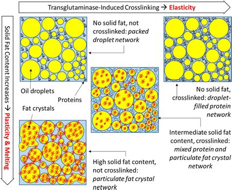 Schematic Drawing Of Structural And Property Transitions Of Dispersed Download Scientific