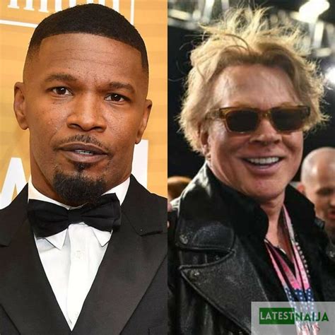 Jamie Foxx Guns N Roses Axl Rose Accused Of Sexual Assault
