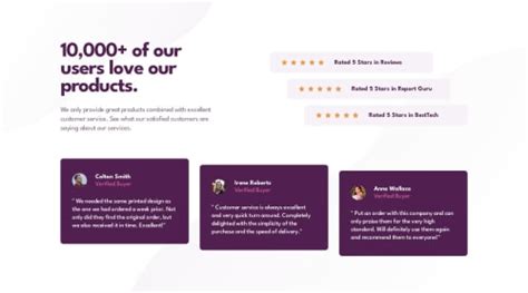 Social Proof Section Tailwind Css 🎨 Coding Challenge Solution
