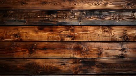 Premium Ai Image Cedar Wood Fence Post Texture Background