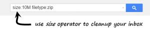 Sort And Search Gmail By Size