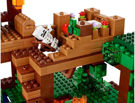 LEGO 21125 Minecraft domek na drzewie w dżungli- worldtoys.pl