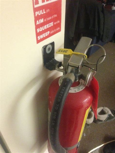 Hook For Fire Extinguisher At Tina Lown Blog