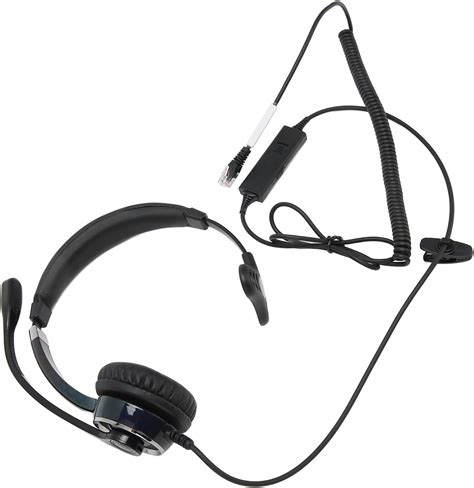 Jp 片耳コールセンター用ヘッドセット ノイズキャンセリング ビルトイン Hd マイク 電話用ヘッドセット 軽量 会議用