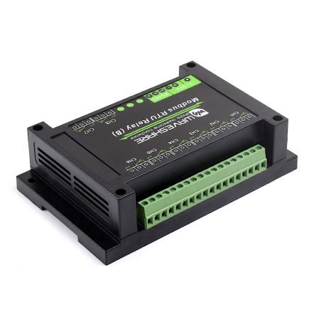 8 Relés Comunicação RS485 Modbus RTU c isolamento múltiplo p