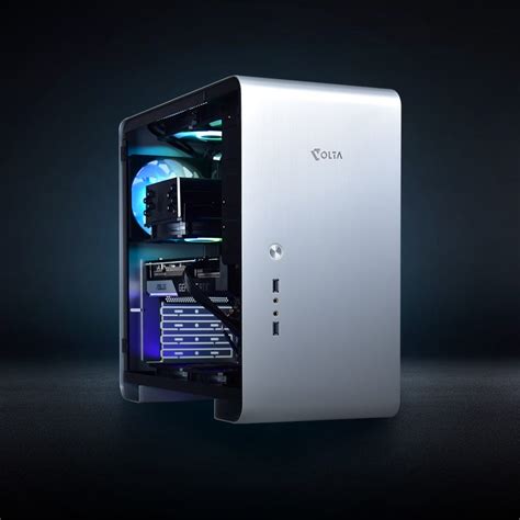 Volta Pc Model A Case Silver Volta Pc Home Of Custom Pc And Laptops