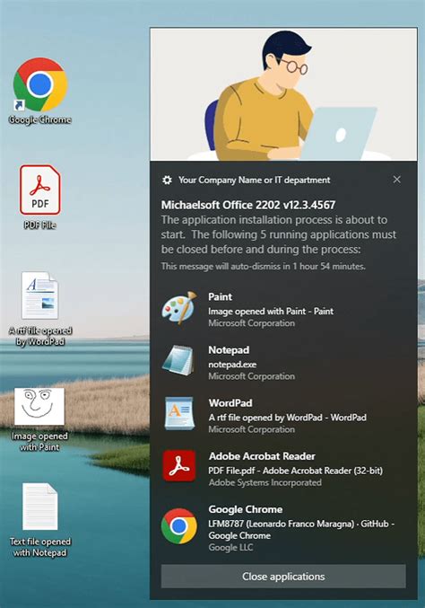 Psadt Toastnotification Extension Extensions Psappdeploytoolkit Community