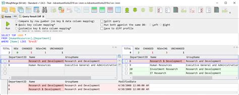 Mssqlmerge Docs Query Result Diff Tab