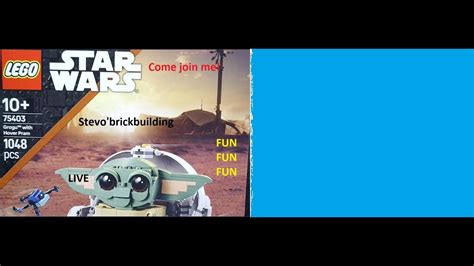 Come Join Me Live Build Lego Part 3 Youtube