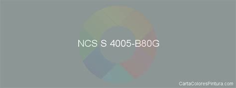 S 4005 B80g Color Ncs S 4005 B80g