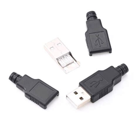 Conector Usb A Macho 20 4 Pines Para Soldar Tecnis Audio Y Electrónica
