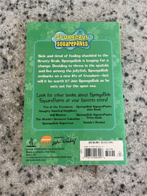 Spongebob Hall Monitor Book