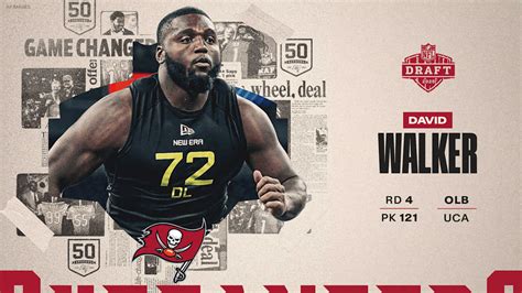 2025 Nfl Draft Tampa Bay Buccaneers Select Central Arkansas Olb David Walker With The 121st