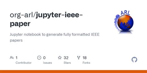 Github Org Arljupyter Ieee Paper Jupyter Notebook To Generate Fully