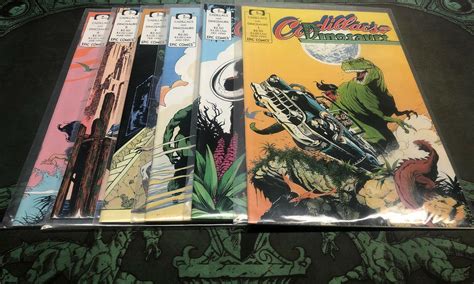 Epic Comics Cadillacs And Dinosaurs Complete Run 1 6 1990 Good