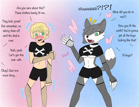 Now It Fits Anthro Husky Tf Tg By Autumnfauna On Deviantart