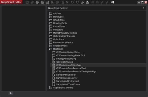 Post Installation Use NinjaTrader 8 Code Editor And Set A Reference To
