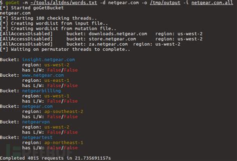 如何使用goGetBucket扫描和发现AWS S3 Bucket FreeBuf网络安全行业门户