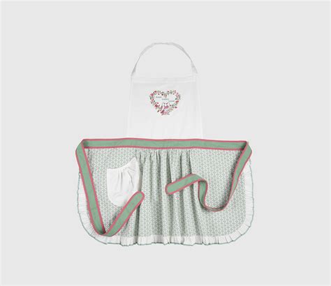 Buy Love Birds Embroidered 100 Cotton Apron At 15 Off Online Wooden