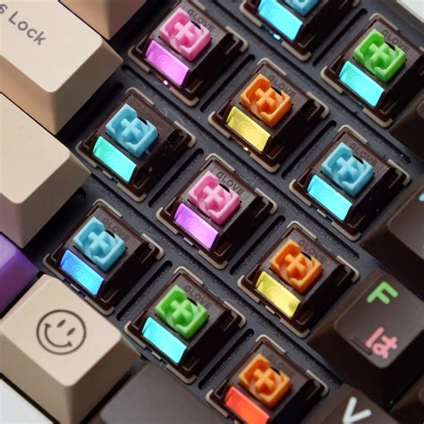 Domikey Chocolate Donut Switch V2 Choco Donuts Switch Rgb Linear Switc