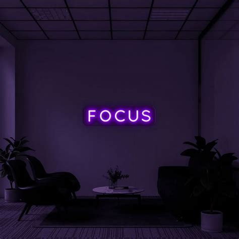 Custom Made Neon Signs Focus Neon Sign Led Business Sign Neon Signs