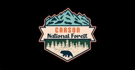 Carson National Forest Carson Sticker Teepublic