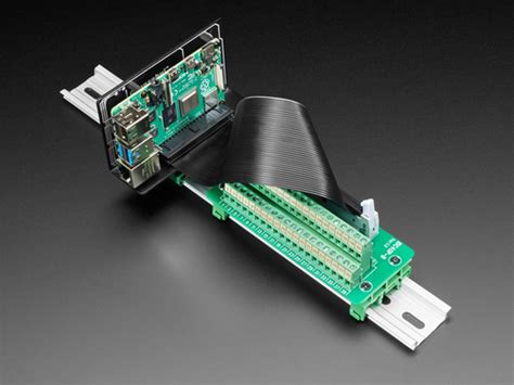 Din Rail Mount Bracket For Raspberry Pi Beaglebone Ar Little Bird
