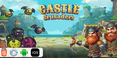 Castle Crusaders HTML5 Construct3 Game By Bapin Codester