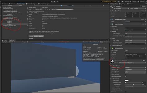 Urp Transparency Shaders Are Broken Unity Engine Unity Discussions