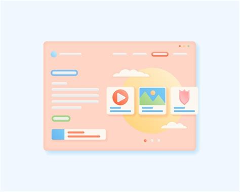 Premium Vector Web Page Interface Design Web Design And Web Development Concept