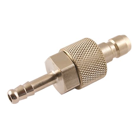 13mm Hose Tail Valved Plug Hydair