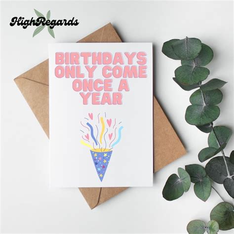 Sexual Birthday Card Etsy