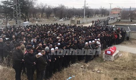 Uzman Çavuş Abdullah Arslan Konyada Son Yolculuğuna Uğurlandı