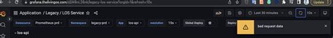 Problem Error Bad Request 400 Configuration Grafana Labs Community